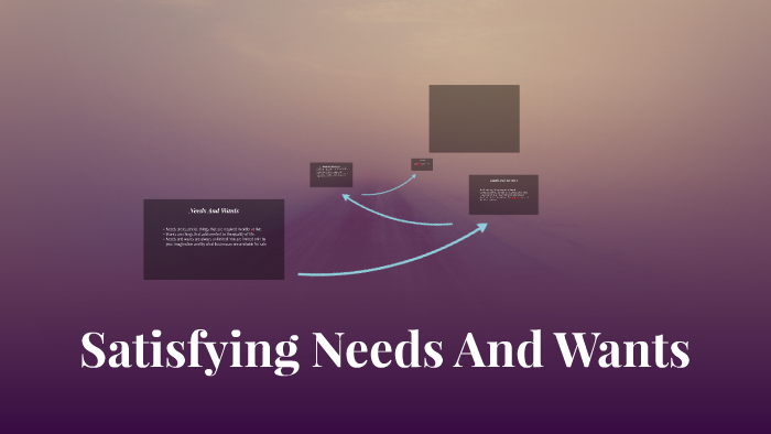 Satisfying Needs And Wants by Alexandra Nunez on Prezi