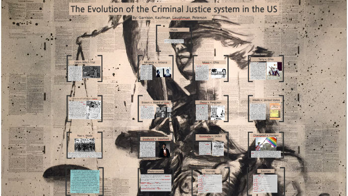 The evolution of the Criminal Justice system in the US by Katherine ...