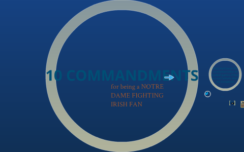 10 commandments for being an irish fan by Mariah Young on Prezi
