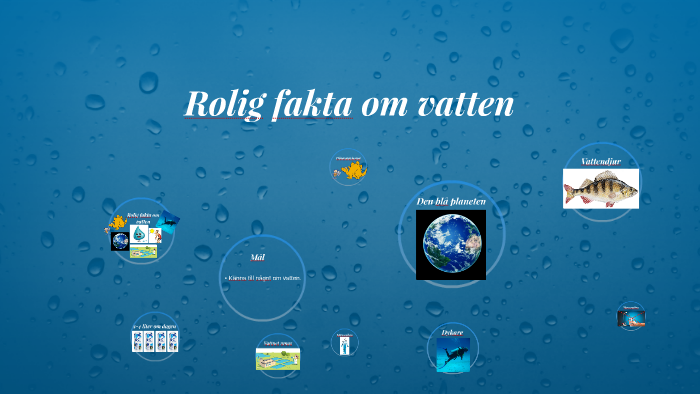 Rolig fakta om vatten by Gabriella Malmgren on Prezi