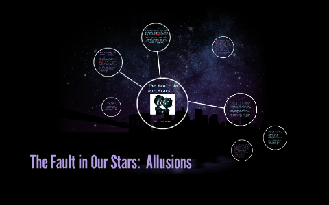 The Fault in Our Stars: Allusions by Jillian Banky on Prezi