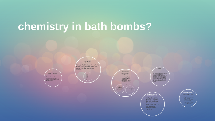 chemistry in bath bombs? by denise duran on Prezi