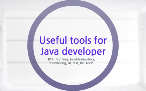 Useful tools for Java developer by Sangmin Lee on Prezi