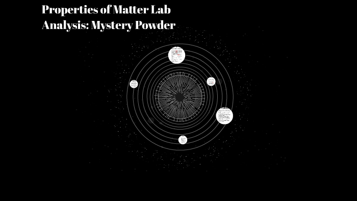 Matter Lab Analysis: Mystery Powder by Shoyo Ko on Prezi