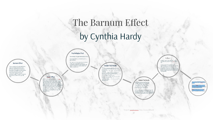 The Barnum Effect by Cynthia Hardy on Prezi