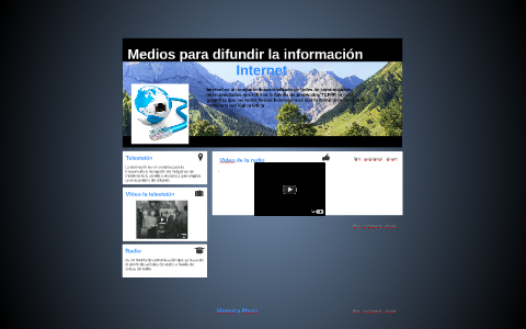 Medios para difundir la informacion by fernanda ospina on Prezi