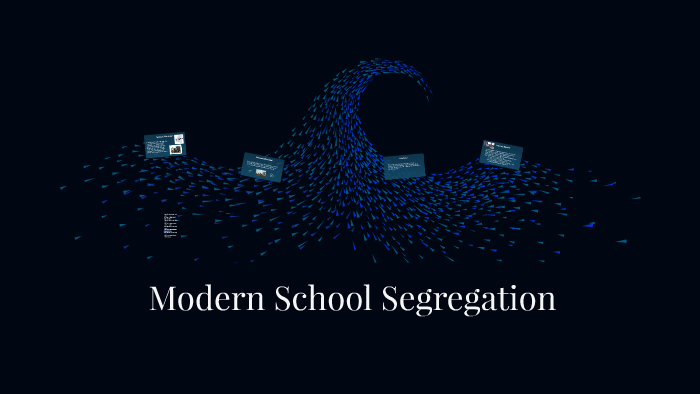 Modern School Segregation by Jordan Cholley