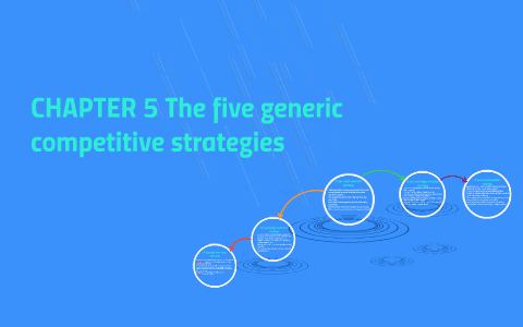 CHAPTER 5 The five generic competitive strategies by Joaquin Bracho on ...