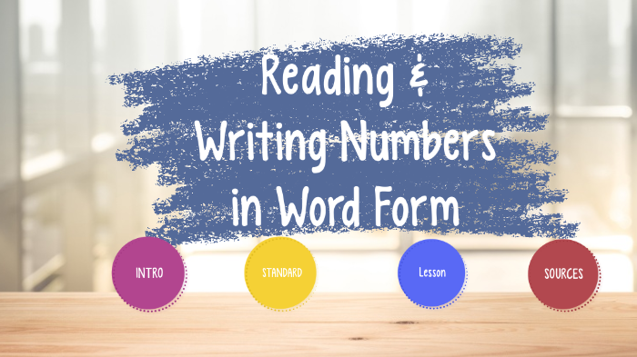Reading & Writing Numbers in Word Form by Joslyn Jordan on Prezi