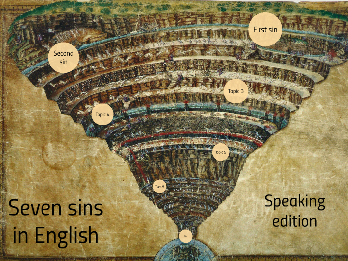 Seven sins in English by Mauricio Gómez on Prezi