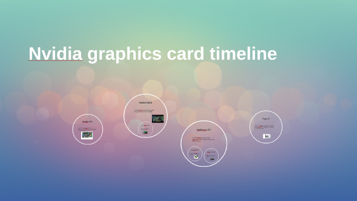 Nvidia graphics card timeline by Ty Goodrich on Prezi
