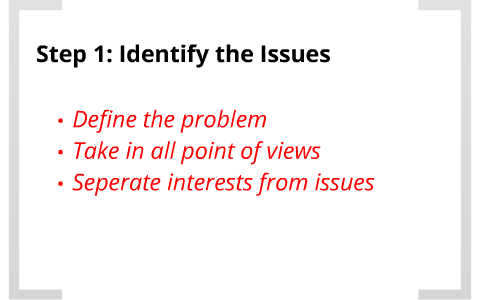 Steps to Problem Solving by Justin Hill