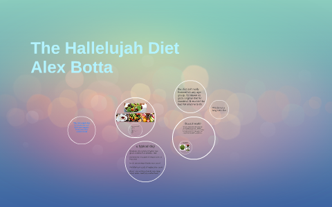 The Hallelujah Diet by Alex Botta on Prezi