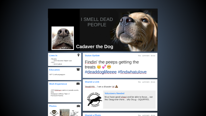 I SMELL DEAD PEOPLE by Lara Watrous on Prezi