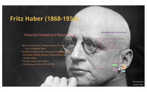 Fritz Haber by Greig Fields