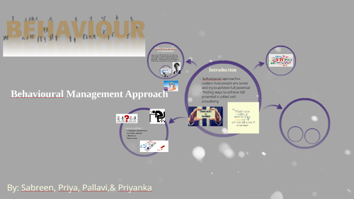 Behavioural Management Approach by sabreen sanghera on Prezi