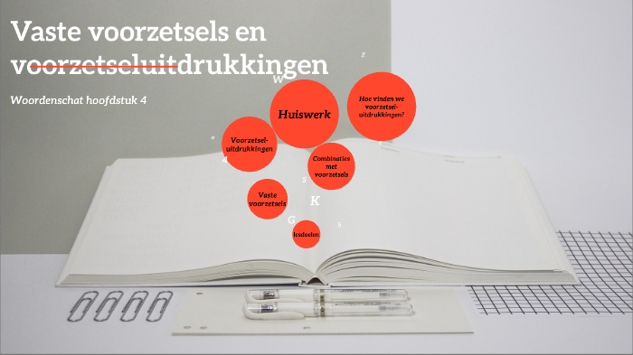 Woordenschat hoofdstuk 4: Vaste voorzetsels en voorzetseluitdrukkingen ...