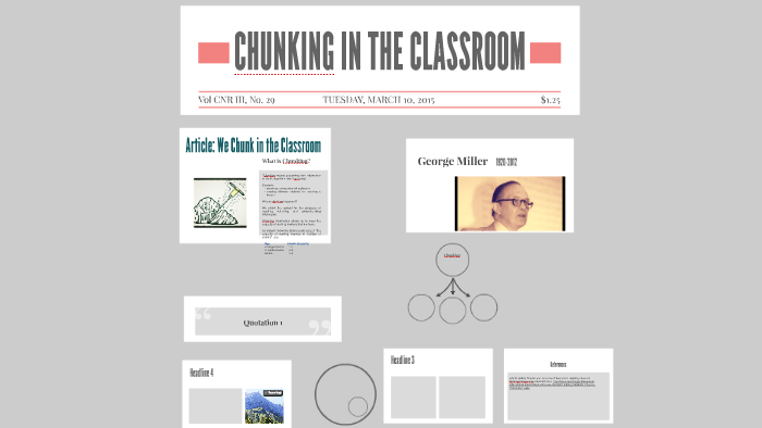 CHUNKING IN THE CLASSROOM by Celsa Lopez on Prezi