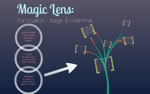 Magic Lens: Punctuation, Usage, and Grammar by Holly Barnes