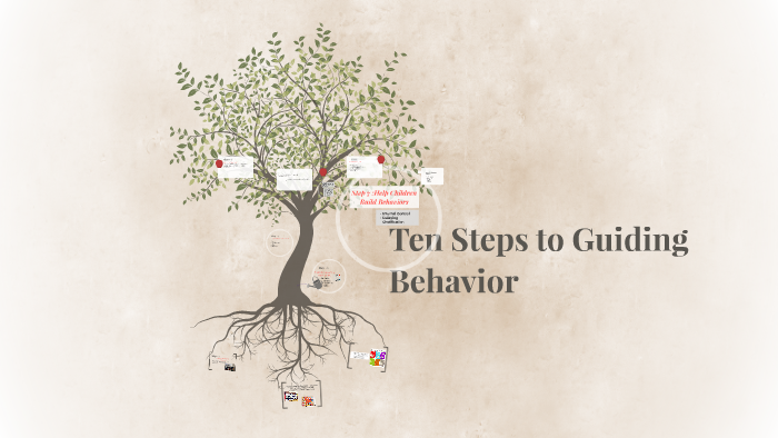 Ten Steps to Guiding Behavior by Ella Dagou on Prezi
