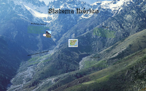Sistema Ibérico by Jana Rivas on Prezi
