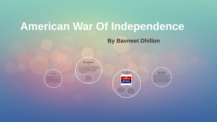 American War Of Independence by on Prezi