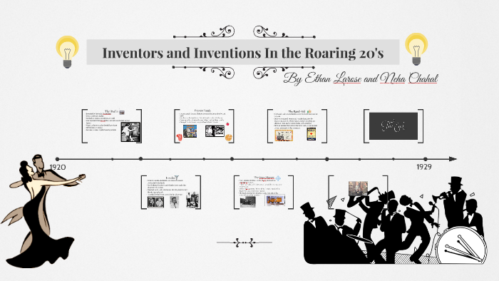 Inventors and Inventions In the Roaring 20's by Ethan Larose on Prezi