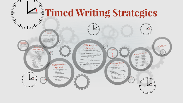 Timed Writing Strategies by Amy Rains on Prezi