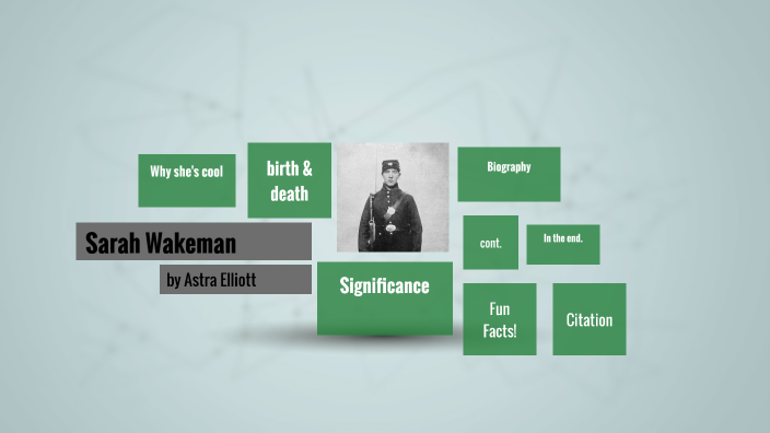 The Life of Sarah Rosetta Wakeman by astra elliott on Prezi