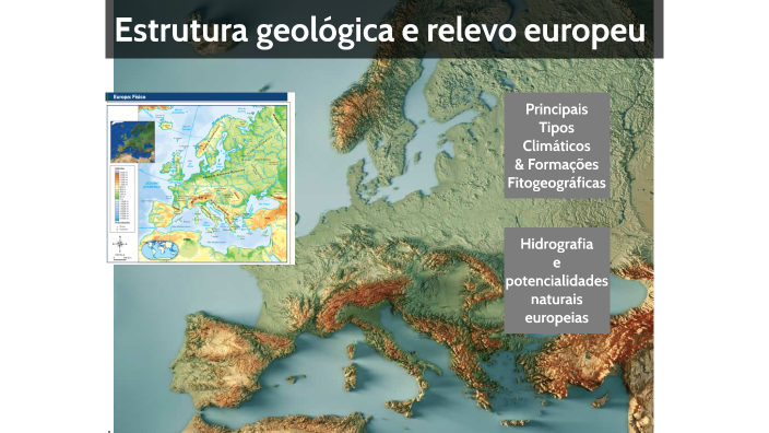 Estrutura geológica e relevo europeu by RAFAEL DIAS FERNANDES DE MORAES ...