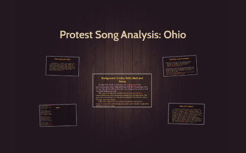 Protest Song Analysis: Ohio by Lily Barrett on Prezi