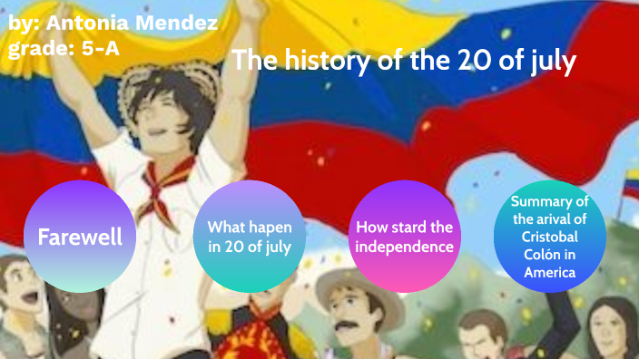 The history of the 20 of july by VIVIANA CUERO on Prezi