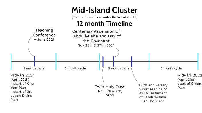 One Year Plan timeline by Erfan Javaheri
