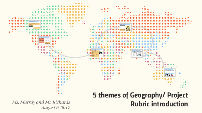 5 themes of Geography/ Project Rubric introduction: Day 2 by Kari ...