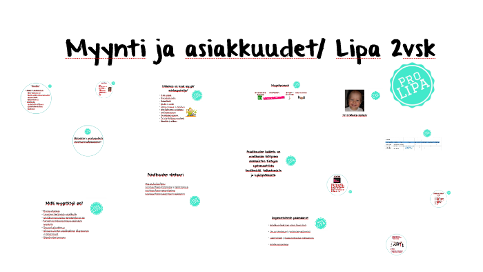 Myynti ja asiakkuudet by Katri Ranta on Prezi