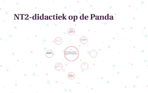 NT2-didactiek op de Panda by Marit van der Vegt on Prezi