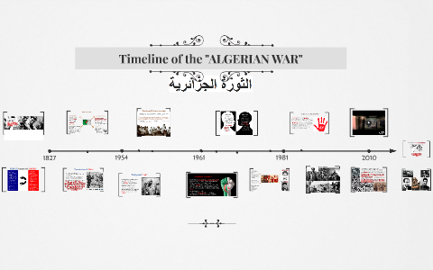 Timeline of the "ALGERIAN WAR" by Sev Ma on Prezi