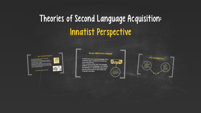Innatist Perspective by Koree Stockwell on Prezi