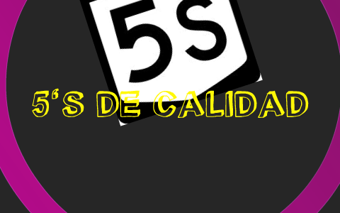 5'S DE CALIDAD by ANA CAREN CASTILLO ARTEAGA on Prezi