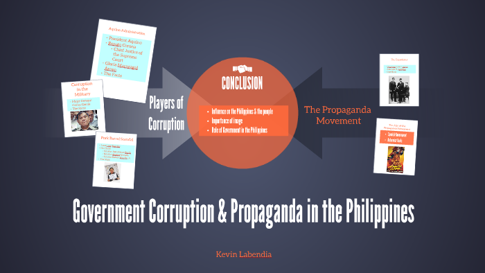 Government Corruption & Propaganda in the Philippines by Kevin Labendia ...
