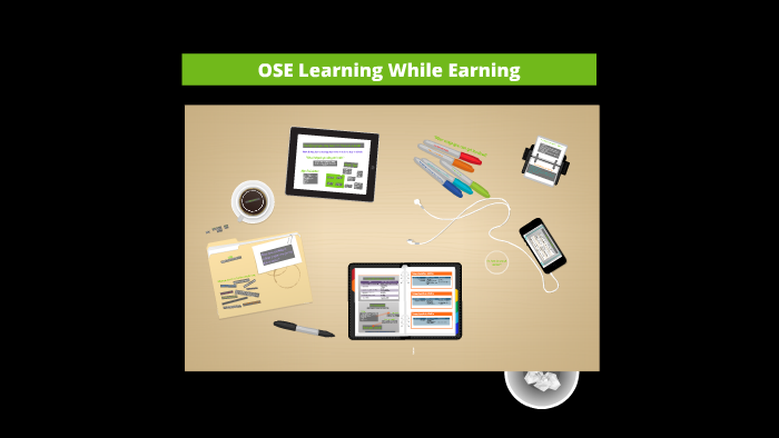 OSE Learning While Earning by Jenna Corcoran