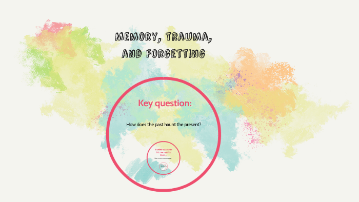 Memory, Trauma, and Forgetting by Aaron Langerman on Prezi