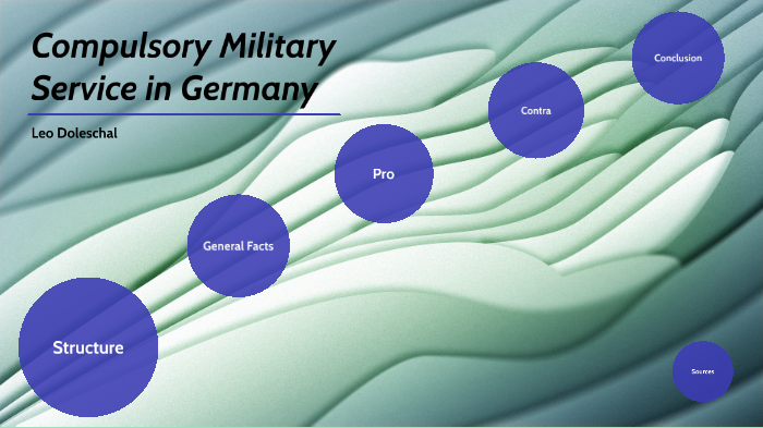 Compulsory Military Service in Germany by Leo D on Prezi