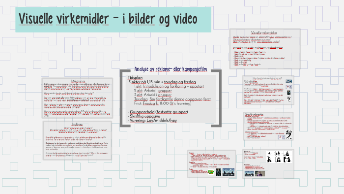 Visuelle virkemidler - i bilder og film by Marte Arnesen on Prezi