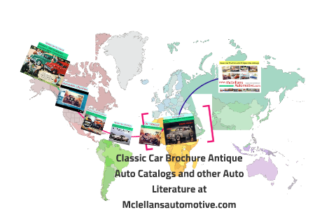 Classic Car Brochure Antique Auto Catalogs by Mclellans Automotive on Prezi
