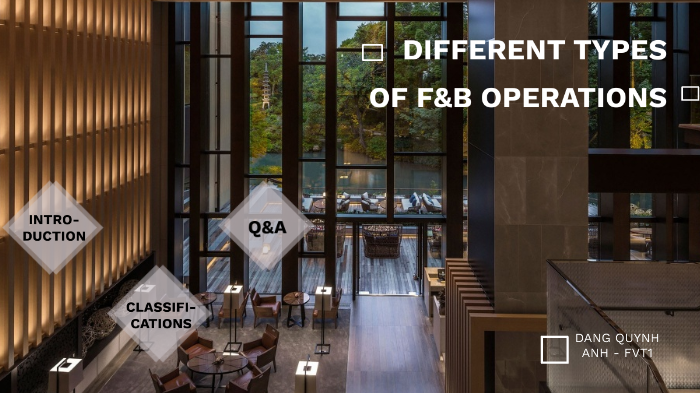 Different Types Of F&B Operations by Quynh Anh Dang on Prezi