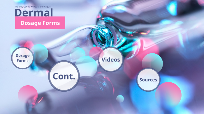 Dermal Dosage forms by raquel witt on Prezi