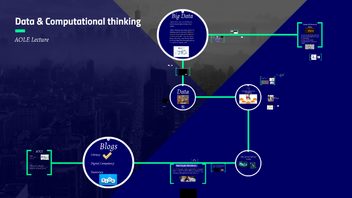 2020 Data and Computational thinking lecture by Nick Young on Prezi