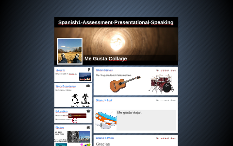spanish assessment presentational speaking by yiovannie guzman on Prezi