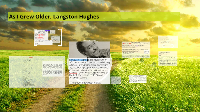 As I Grew Older, Langston Hughes by Spring it on Prezi